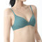 Girl Underwear Simple And Seamless Smooth Pure Color Big Breasts Show Small Chest Gathered Thin Ladies Bra