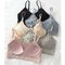 Gathering Breast Support Seamless Threaded Breast Wrap One Piece Underwear Full Cup Bra Wire Free