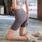 Peach Butt Lifting High Waisted Female Knee Length Pants Gym Athletic Workout Shorts Women Yoga Leggings